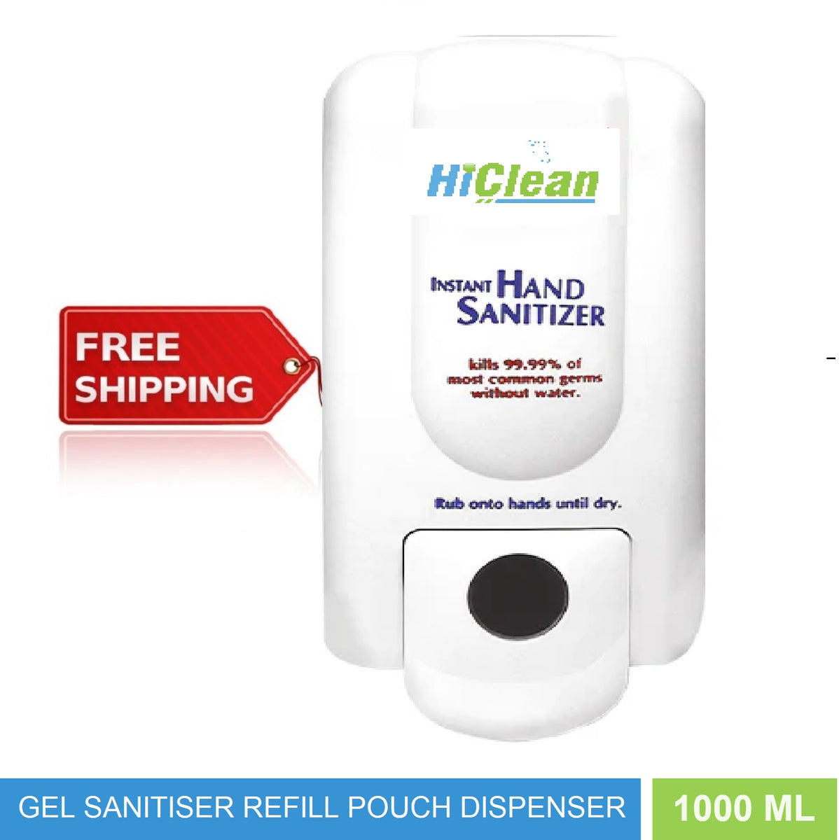 HiClean Gel Sanitiser Refill Pouch Dispenser - 1000ml – Medinostic Healthcare