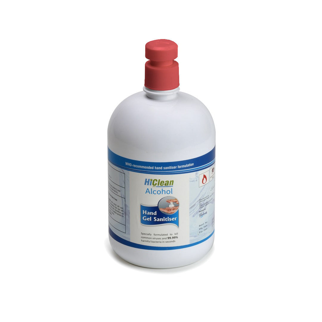 HiClean Alcohol Hand Gel Sanitiser (Refill) 1 Liter – Medinostic Healthcare