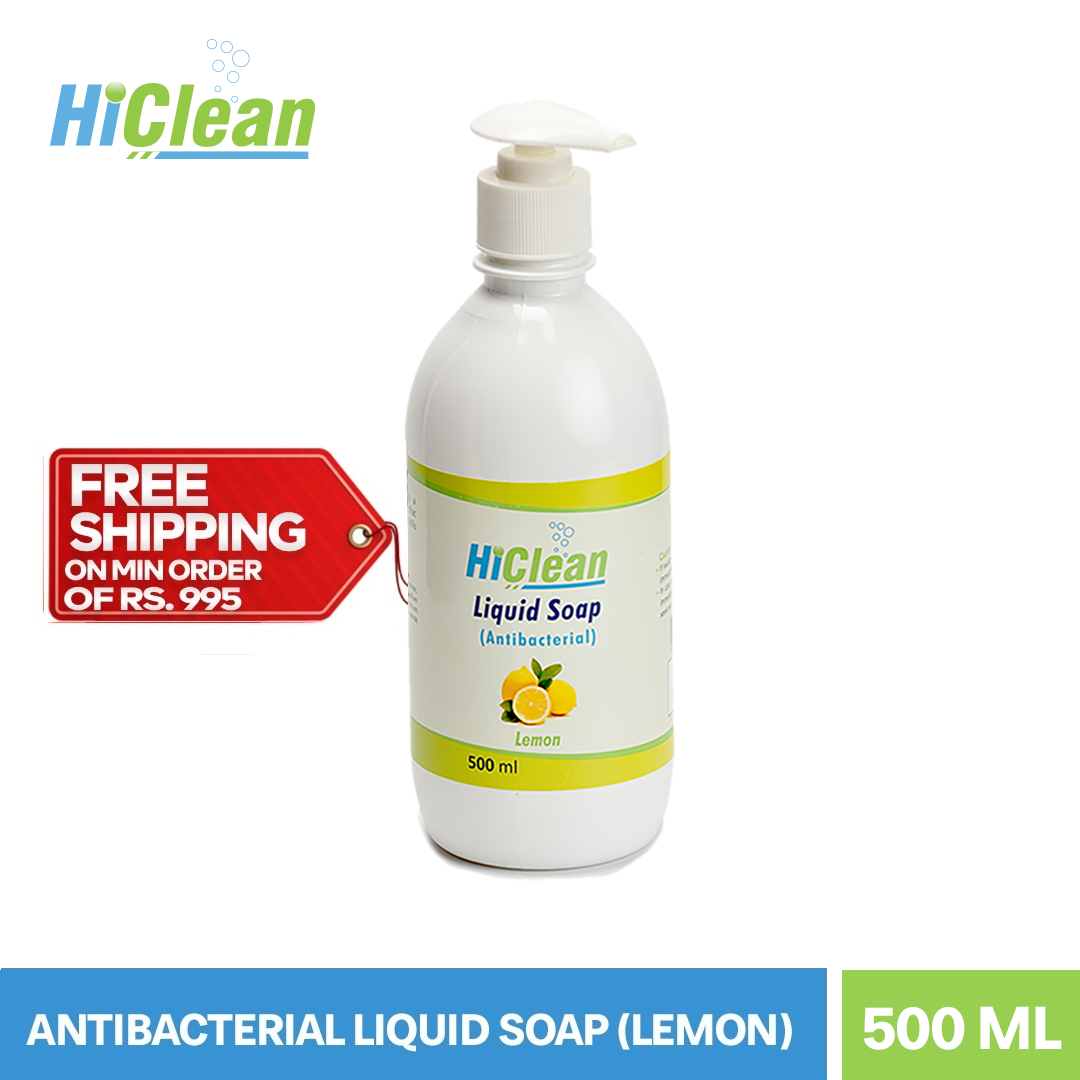 HiClean Antibacterial Liquid Soap - 500ml (Lemon) – Medinostic Healthcare