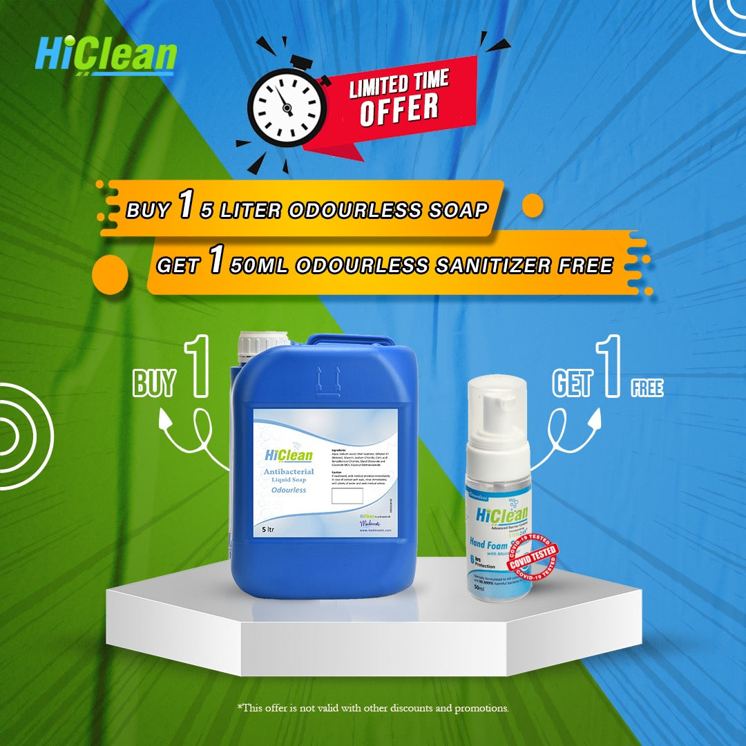 Odourless Soap and Sanitizer Bundle – Medinostic Healthcare