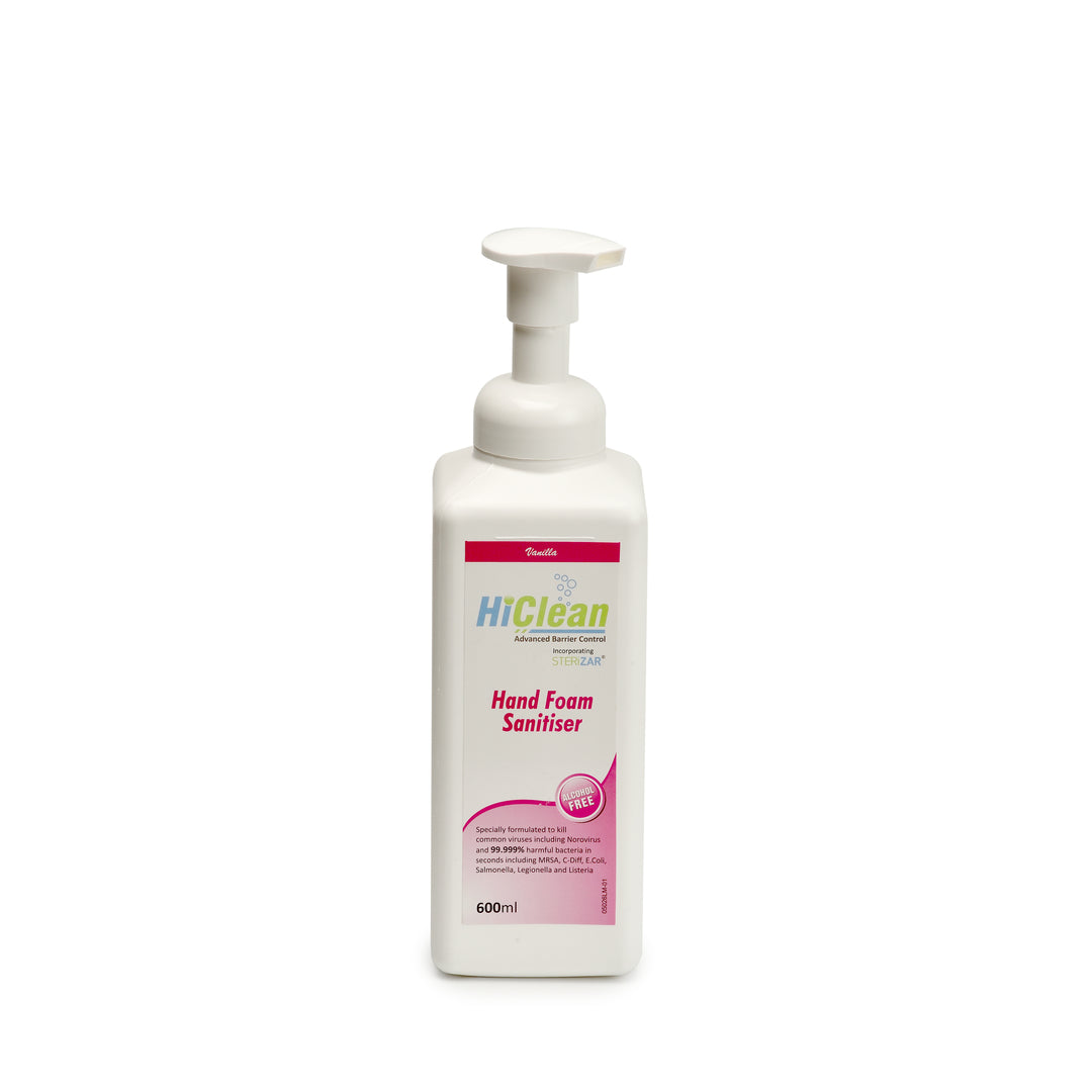 HiClean Hand Foam Sanitiser (Vanilla) - 600ml – Medinostic Healthcare