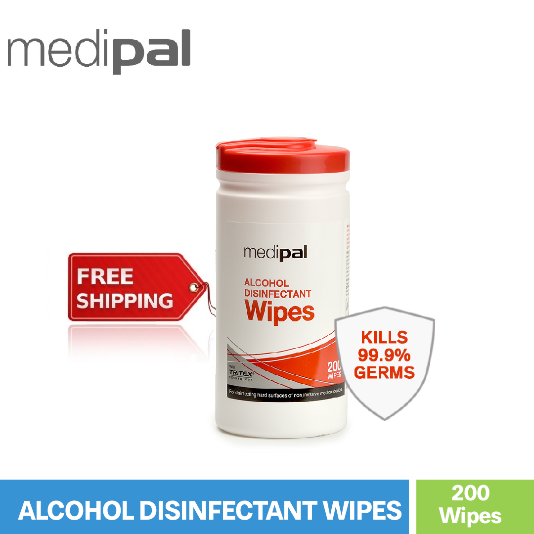 Medipal Alcohol Disinfectant Wipes - 200 Wipes – Medinostic Healthcare